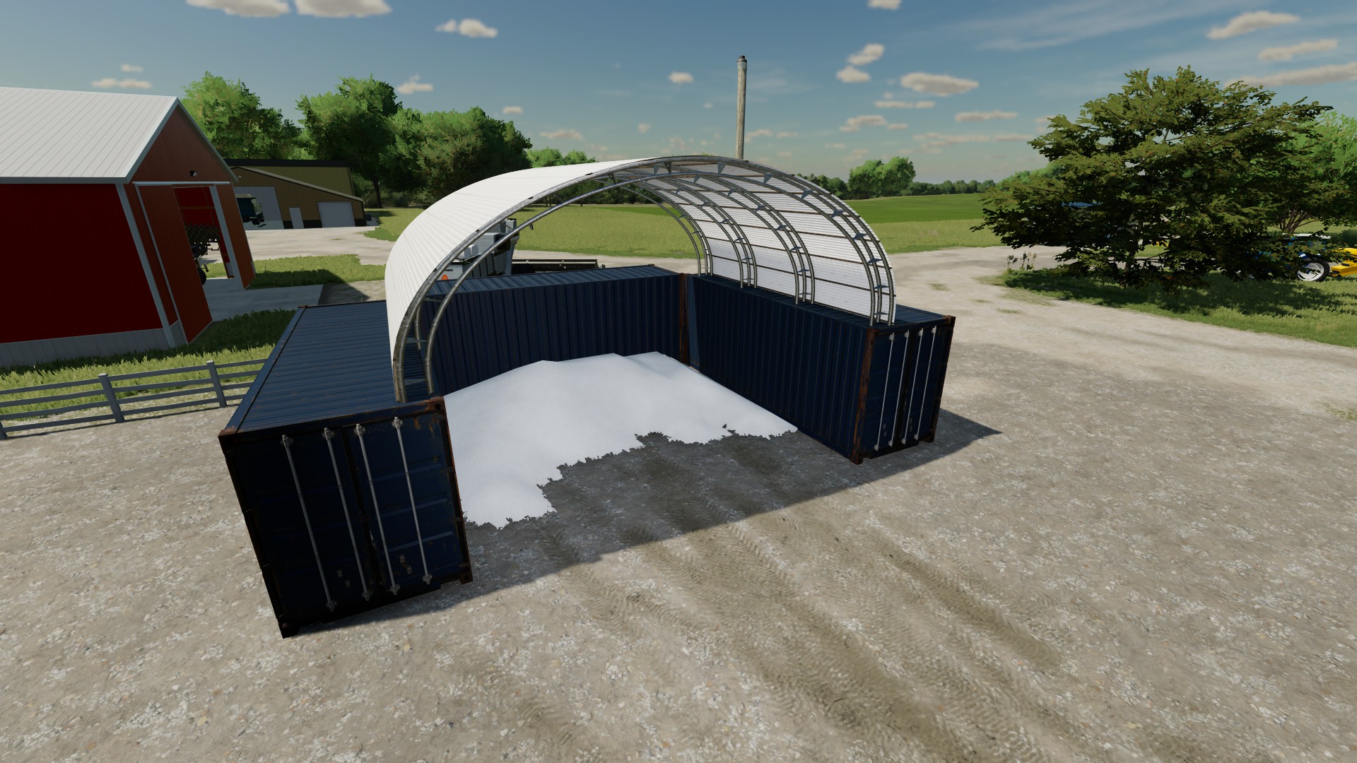 FS22 Salt Storage by Eastern Ontario Edits