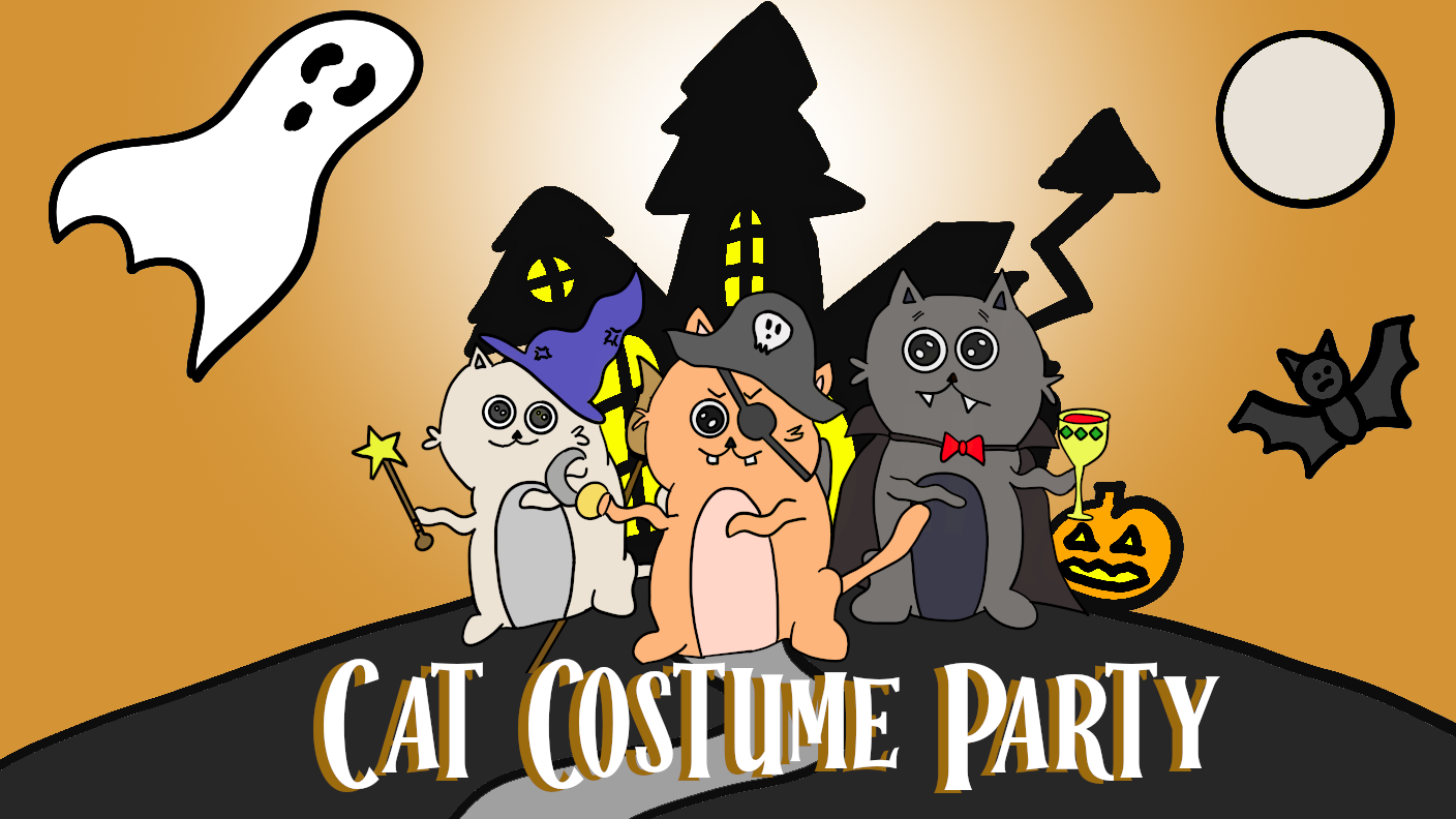 Cat Costume Party by Yatch