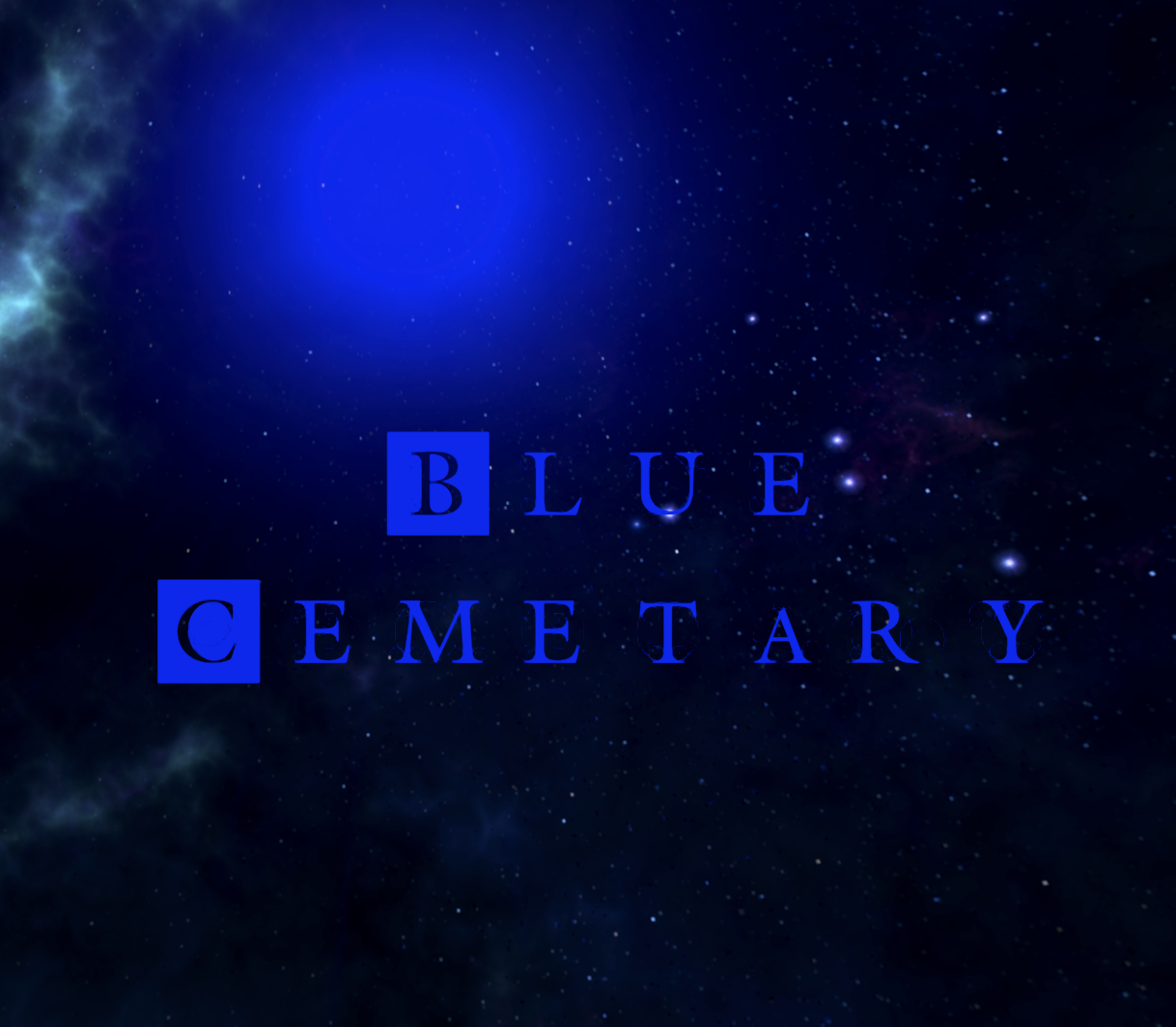 Blue Cemetery by Georgia