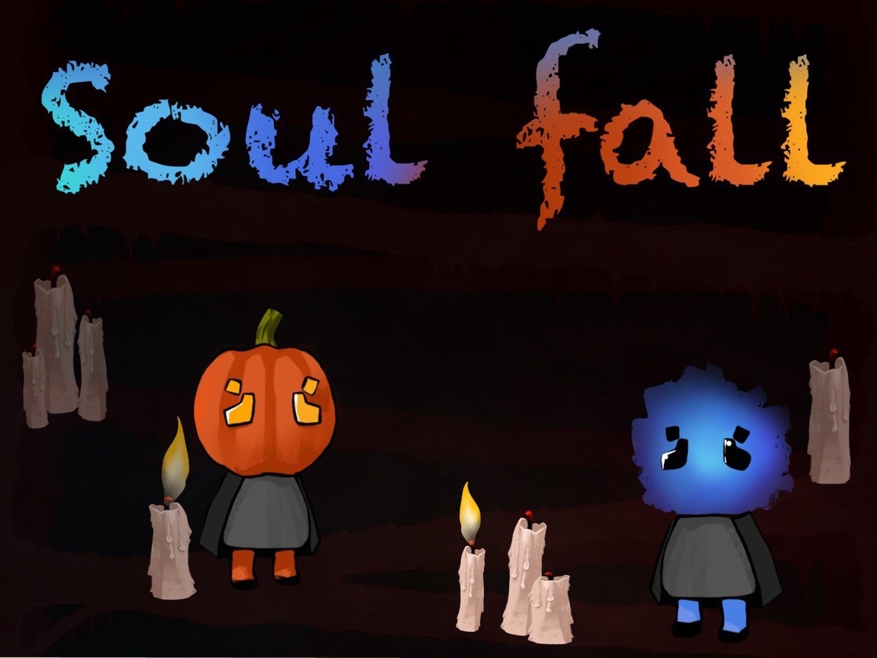 Soul Fall by TheMumblingMammoth for Halloween gamejam - itch.io