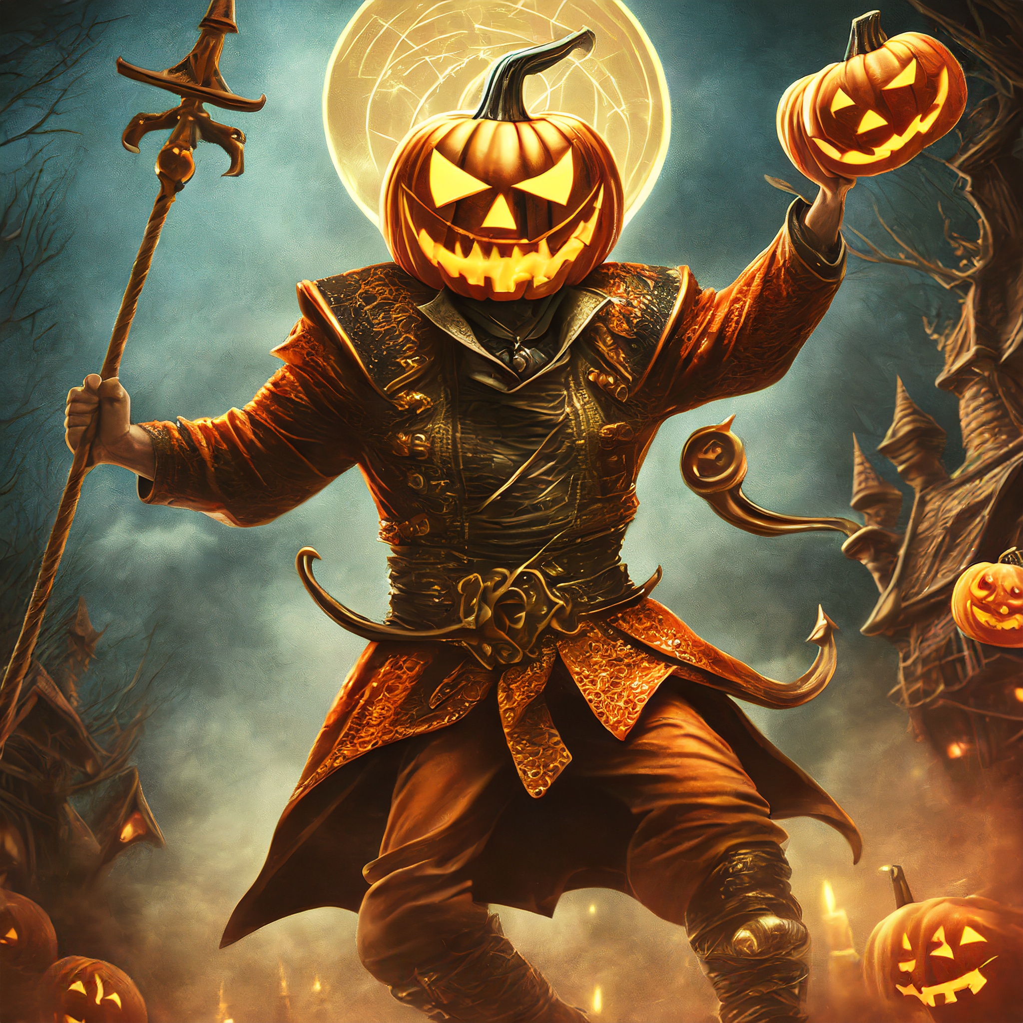 The Pumpkin King's Revenge: Boss Fight by Marek