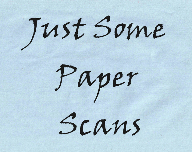 A4 Paper Scans by UrsaFrank