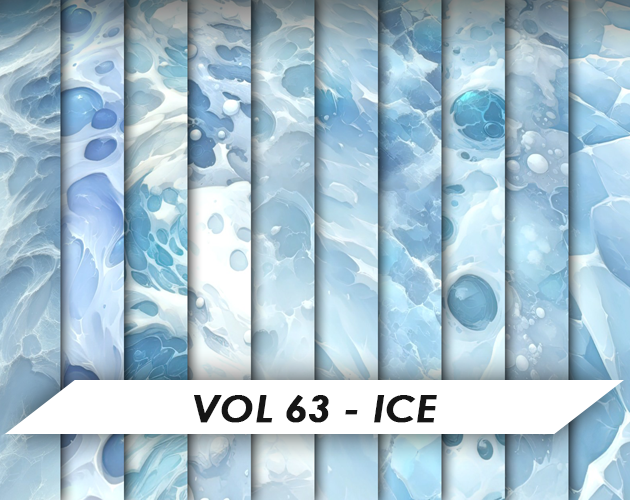 Stylized Textures - Vol 63 - Ice by oleekconder