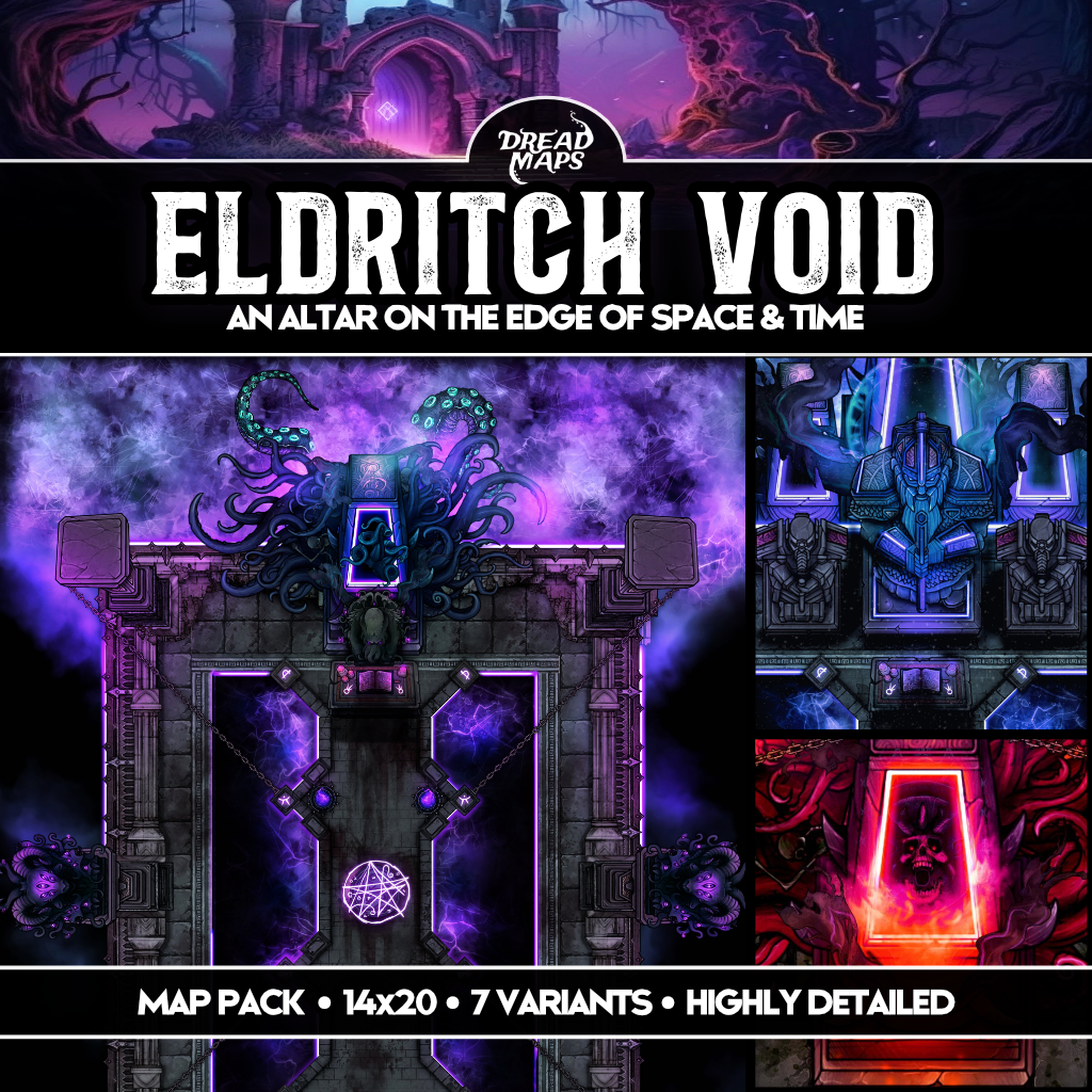 Eldritch Void Battlemap by Dread Maps