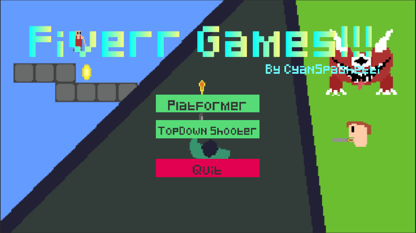 Fiverr Games by CyanSpaghetti