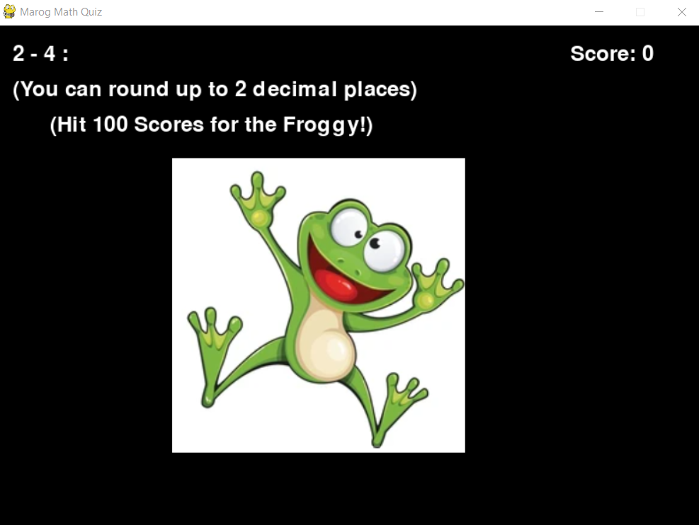 Marog (Math + Frog) by kimbapburger