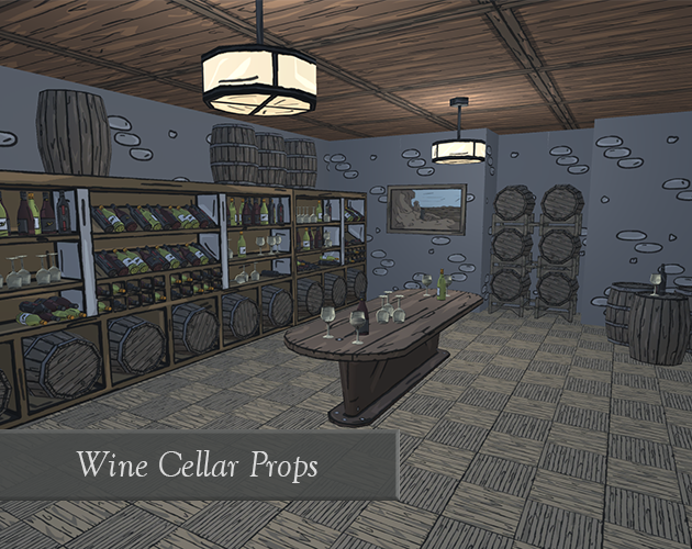 Wine Cellar Props by Stefan Dolidis