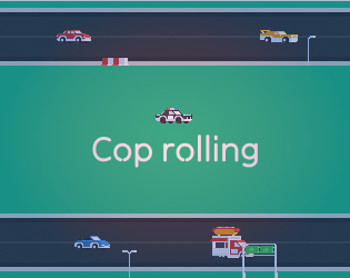 Cop rolling by pxlforge