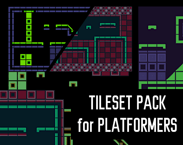 Tileset Pack for Platformers by Magory