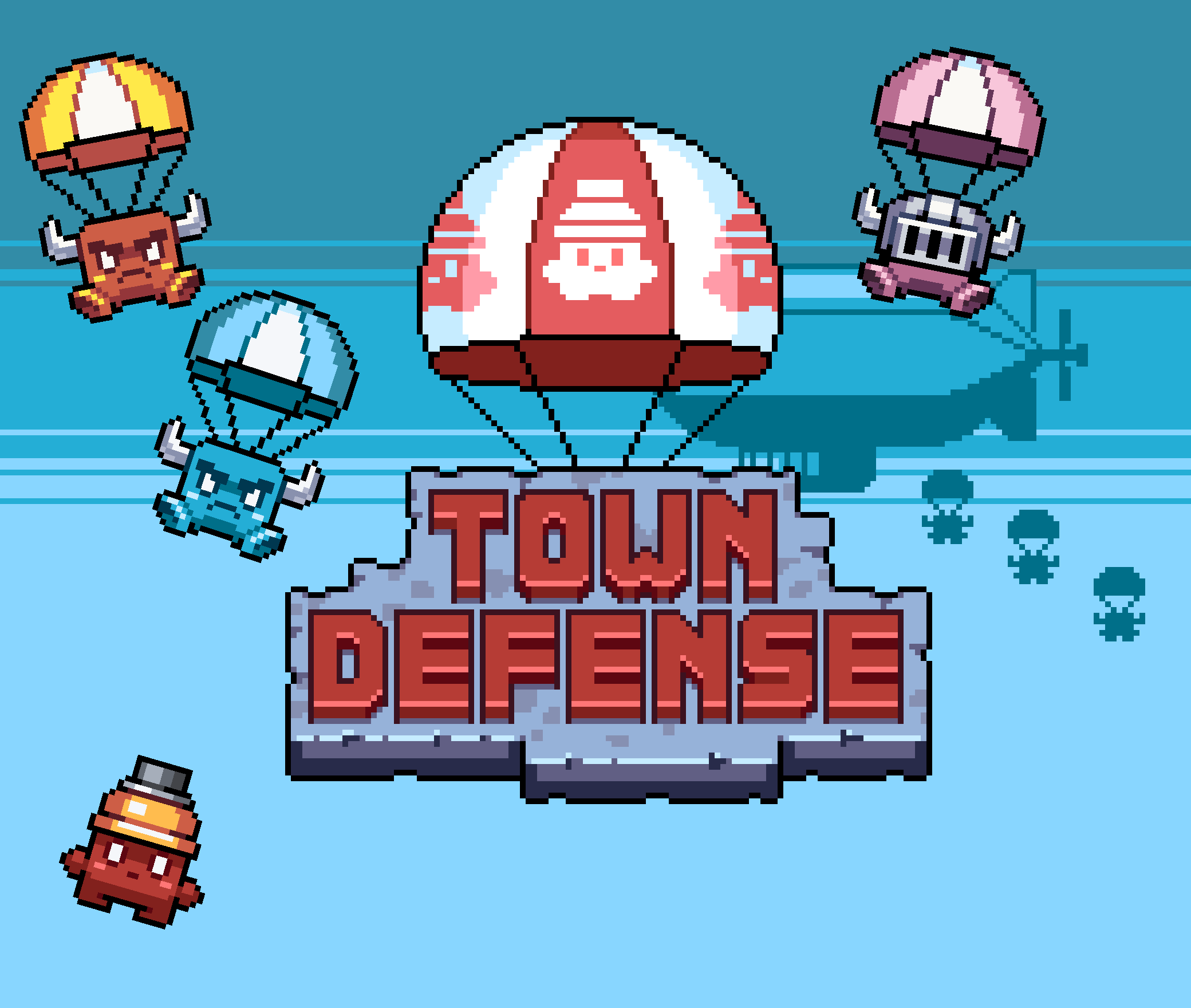 Town Defense Assets by Alb_pixel Store