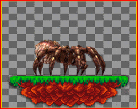 FREE 2D Sideview Spider by Engvee