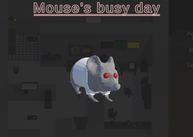 Mouse's busy day by tululeo, Ralphboi