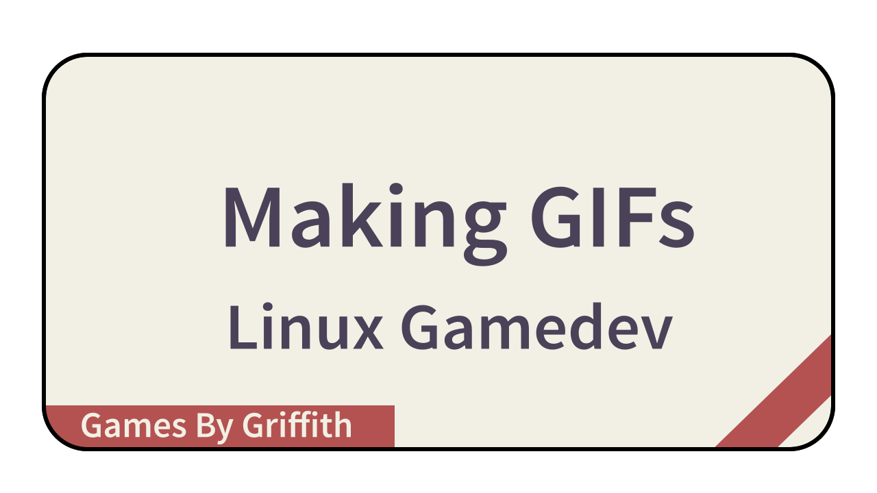 The one where GIFs are recorded in Linux - itch.io