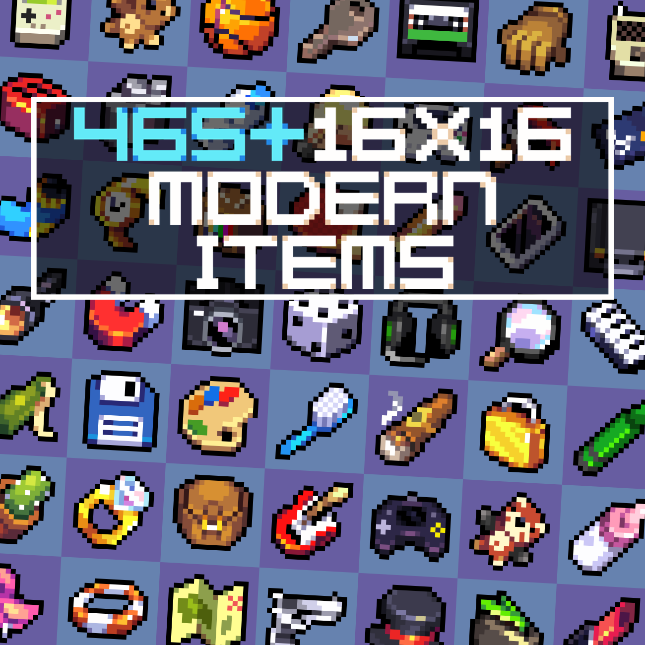 465+ 16x16 Modern Items by RunninBlood