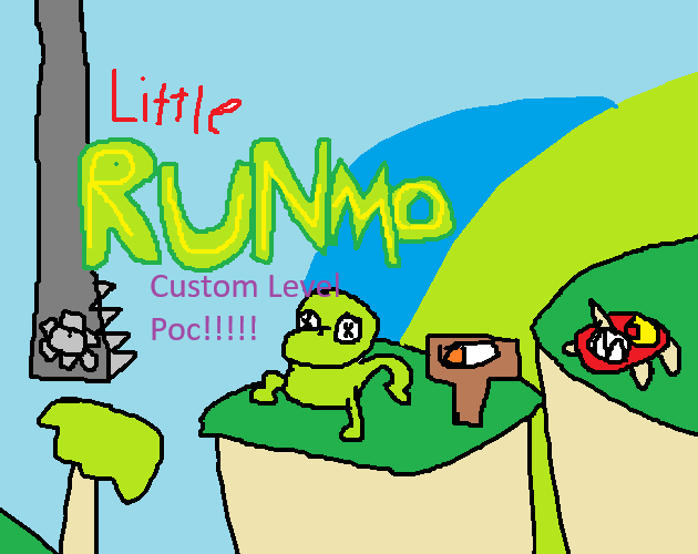 Little Runmo Mod - Custom Level Proof Of Concept by InternetPeasent
