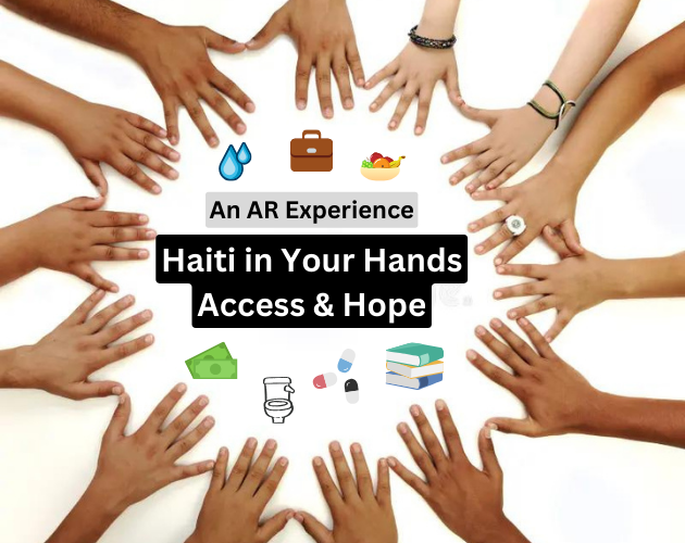 Haiti in Your Hands | AR | Hope for Haiti by pkplays for 8th Wall x ...