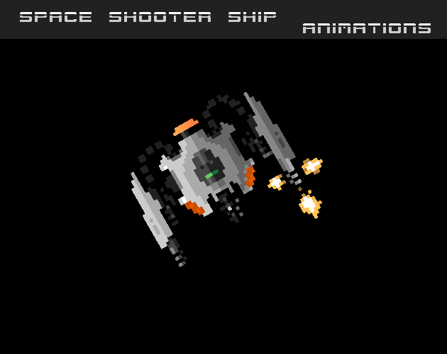 Space Shooter Ship Animations (1) by jillionbits