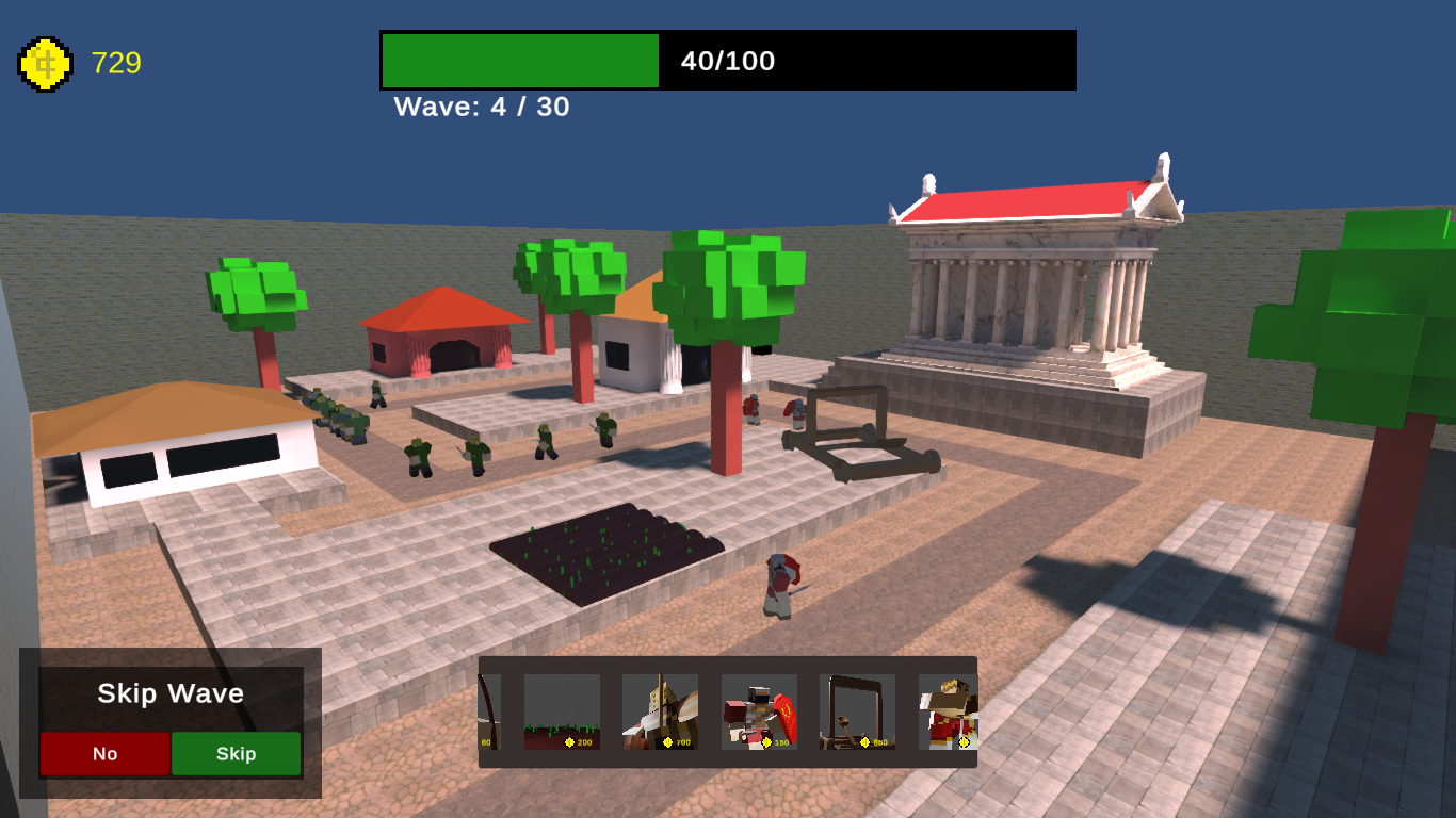 Roman Tower Defense by Scarce