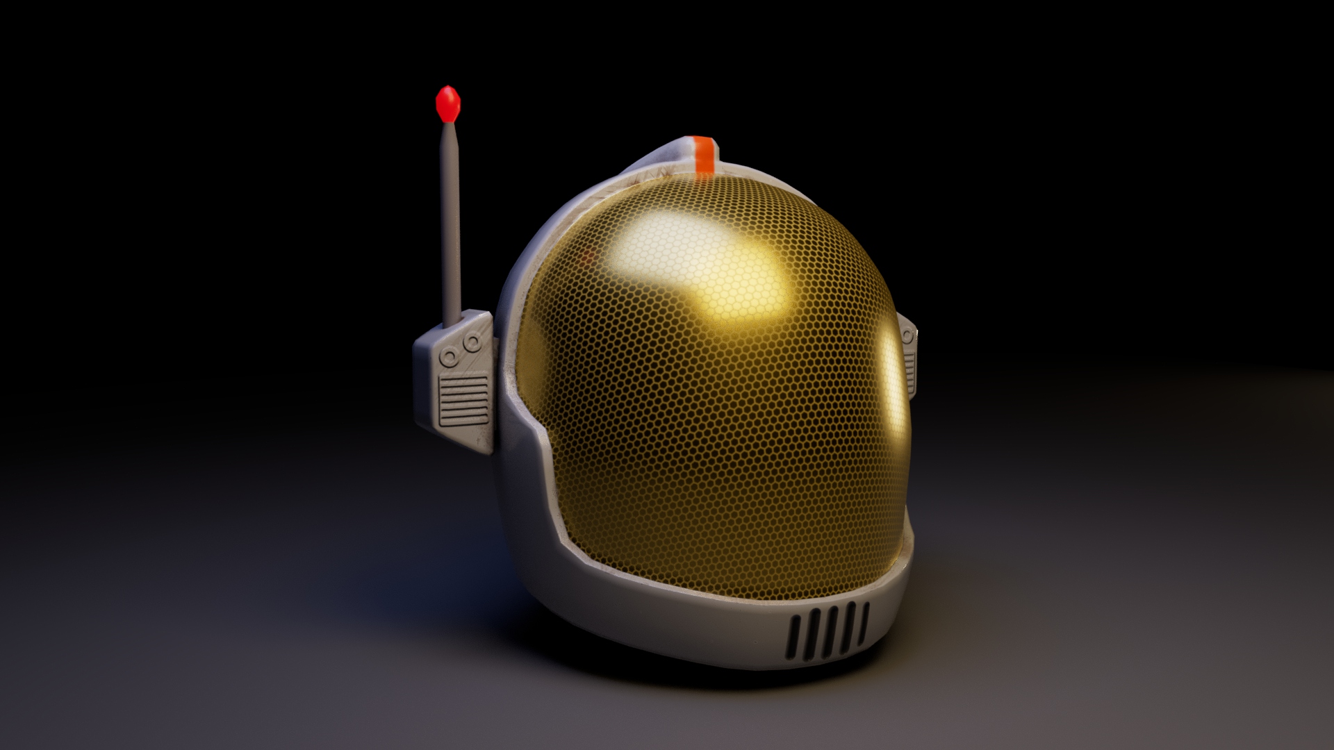 Scott Saadey: Astro Helmet by ssaadey
