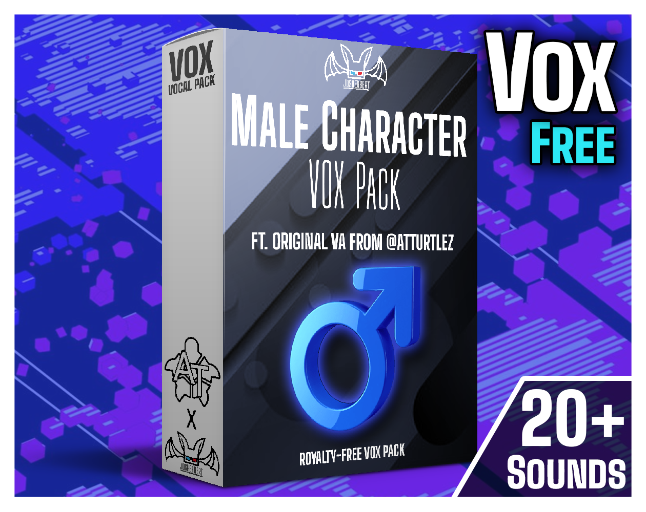 Male Character Vocal Pack [VOX] by JDSherbert, AnthonyTTurtlez