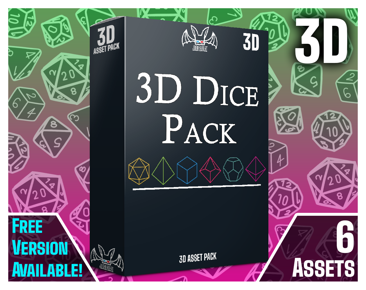 [3D] Dice Asset Pack by JDSherbert