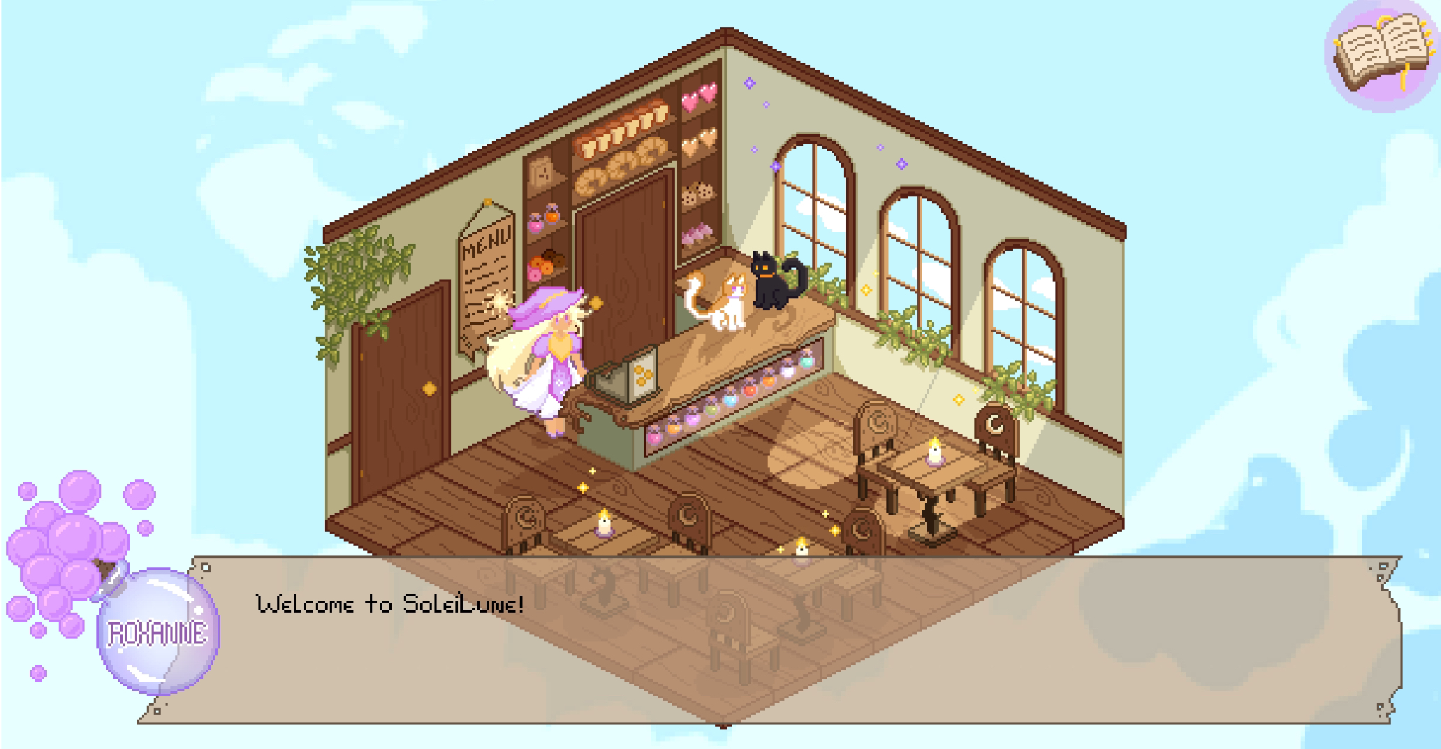 SoleiLune, the Potion Café! - itch.io