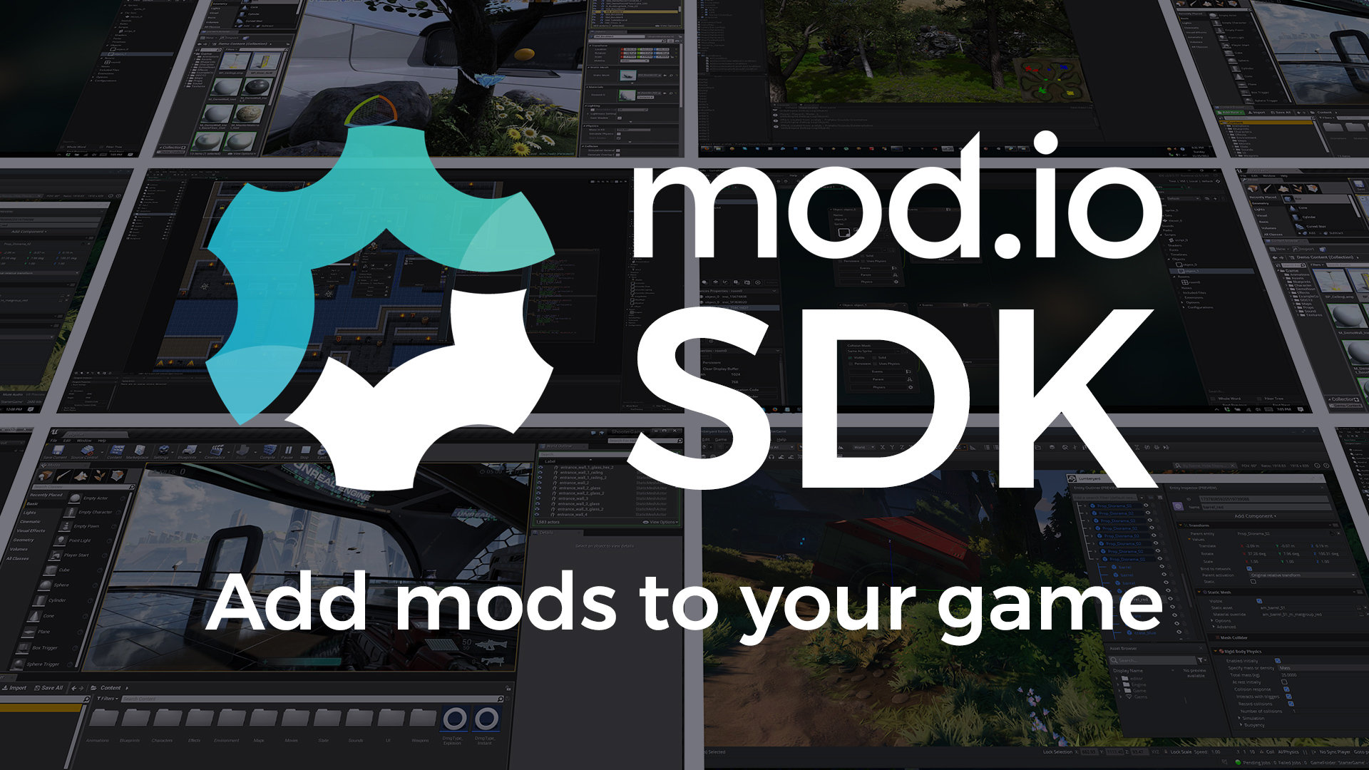 mod.io SDK by mod.io, intenscia, Ahmed Castro
