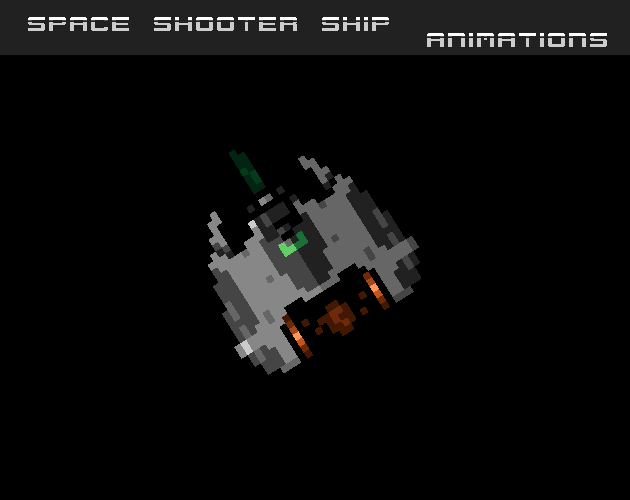 Space Shooter Ship Animations (3) by jillionbits