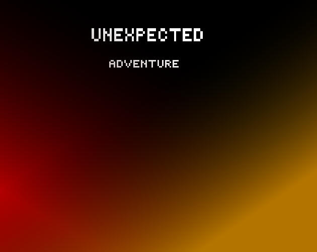 unexpected adventure - itch.io