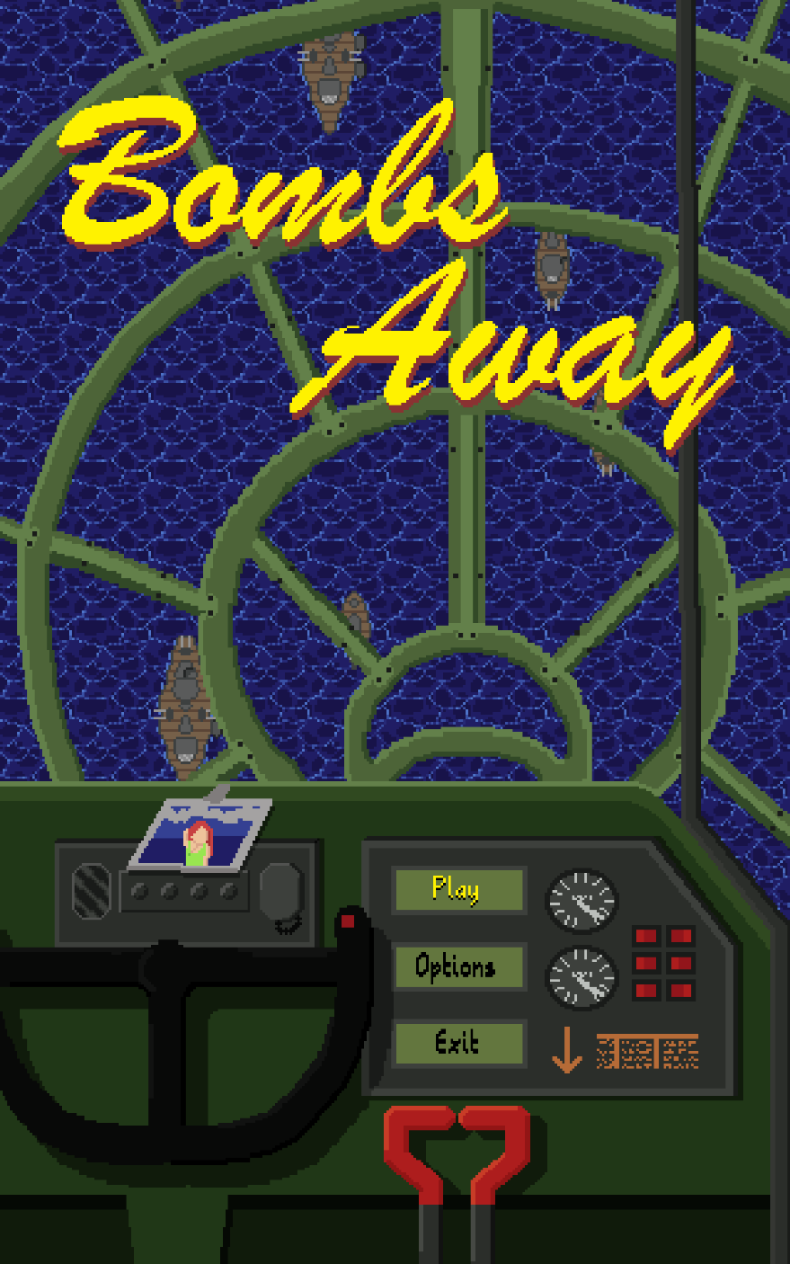 Bombs Away Arcade - Pixel Art ECS by nopetrides, Dragonvapour