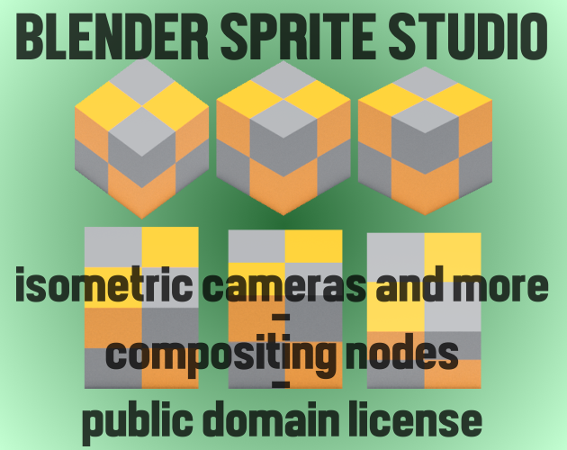 Blender Sprite Studio by croomfolk