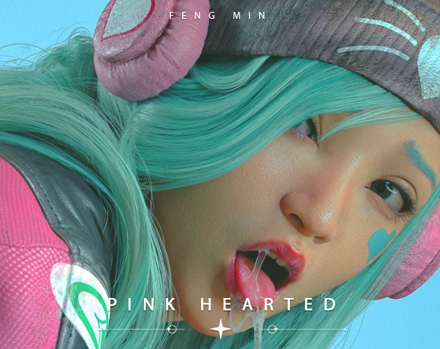 PINK HEARTED / Feng Min by antheia3D