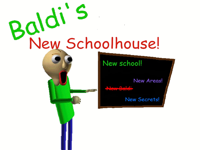 Baldi new schoolhouse (Baldi's basic custom map) by Paulor94