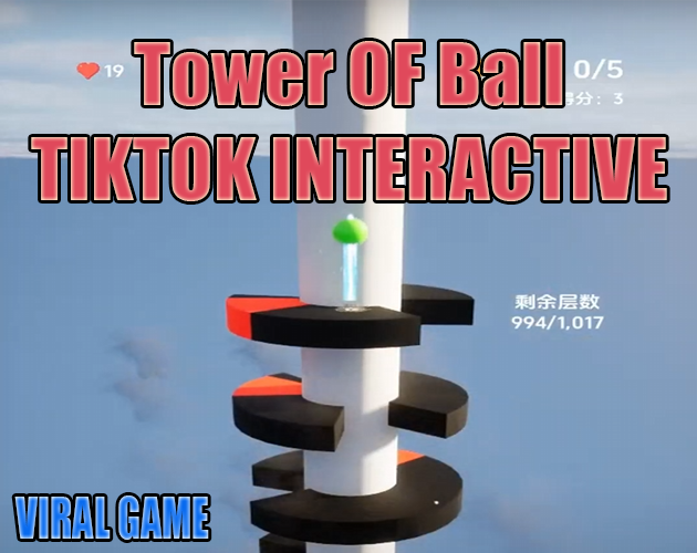 Tower Of Ball - Interactive TikTok Live Game by barrage game