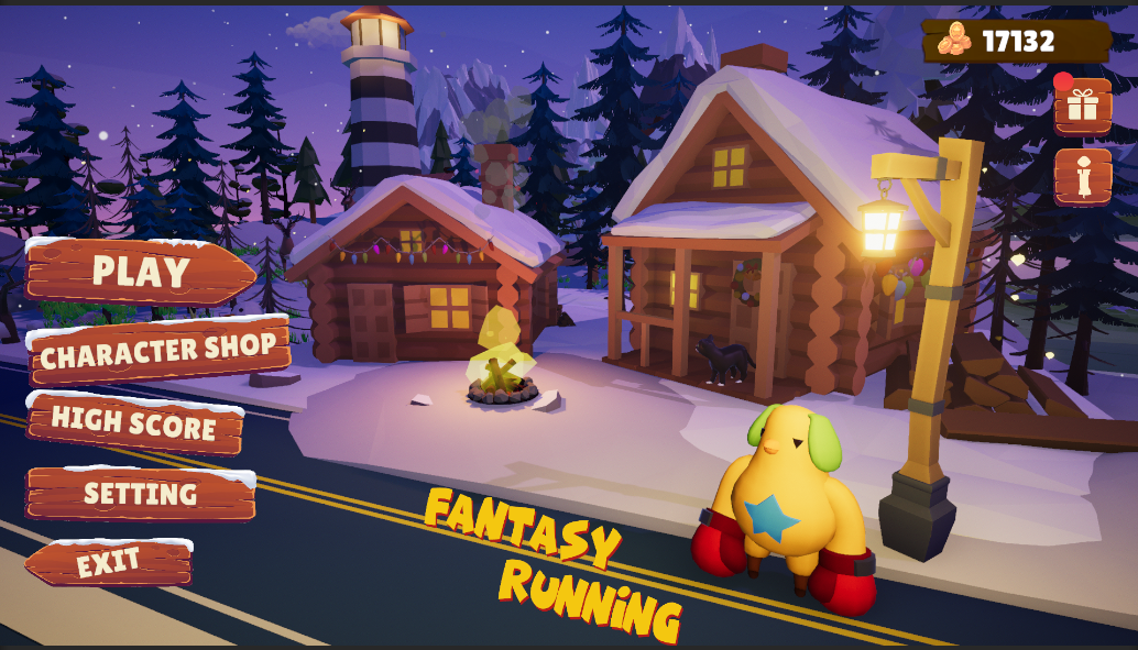 Fantasy Running by Dzunk