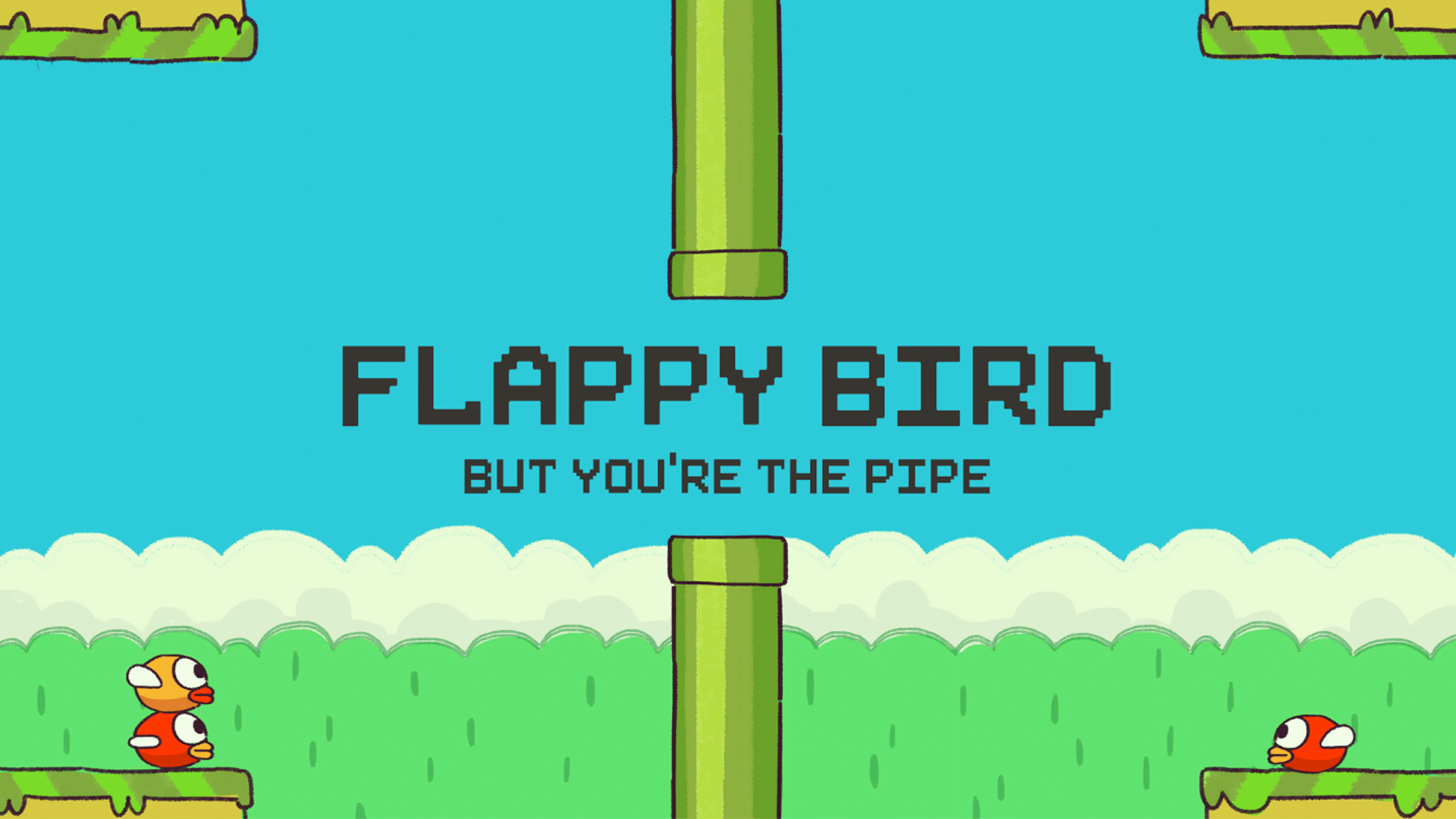 Flappy Bird But You're The Pipe by spookiiro