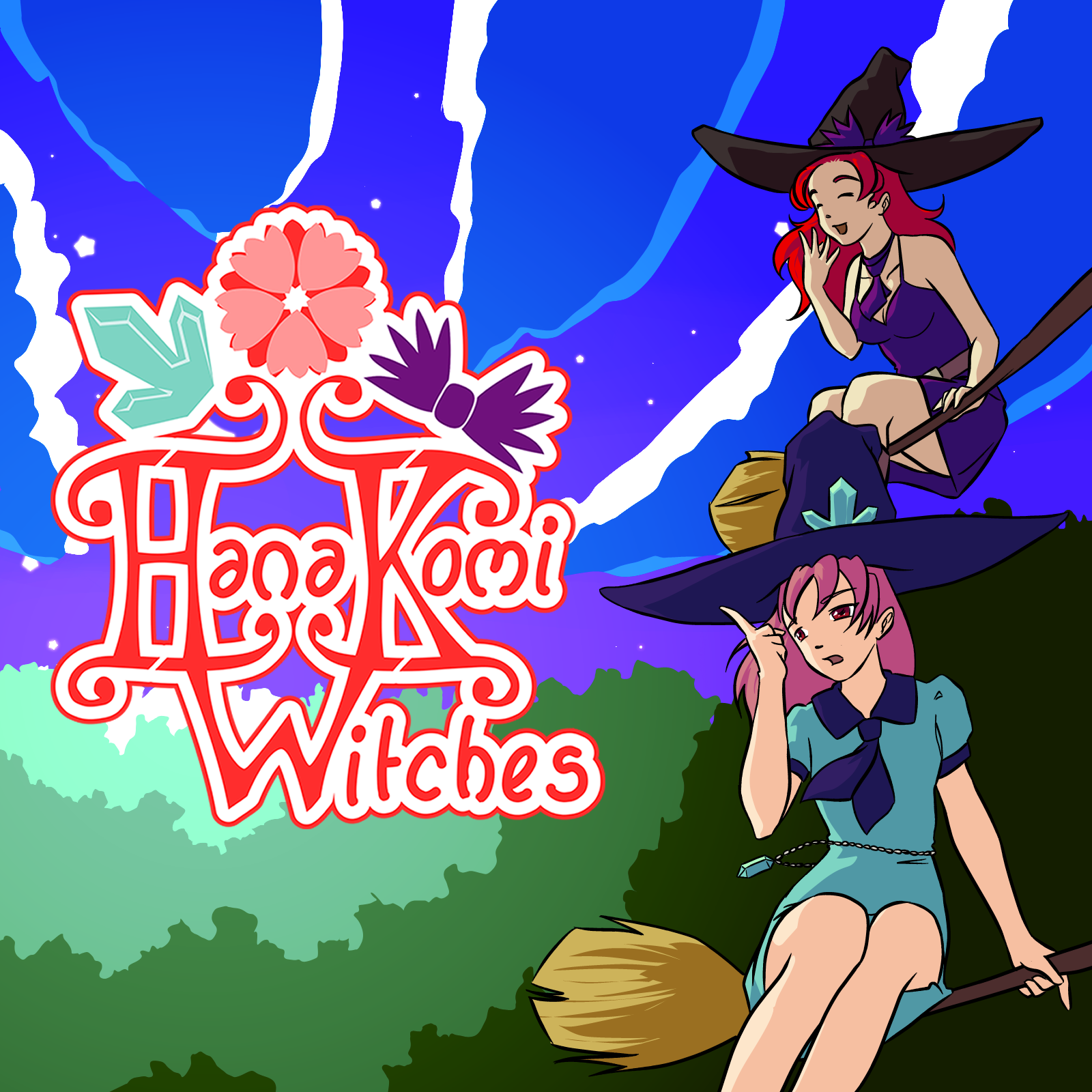 Hanakomi Witches by ren for AGDG DEMO DAY 58 - itch.io