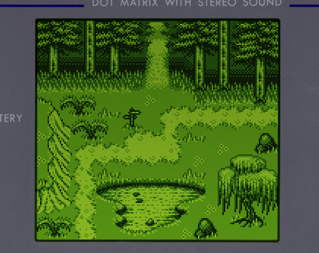 GB Studio Tiles - Woodland by PixelMech