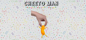 Cheeto Man by Florencia Semino