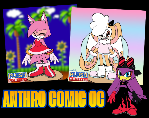 Anthro Comic OC by PlushMonster
