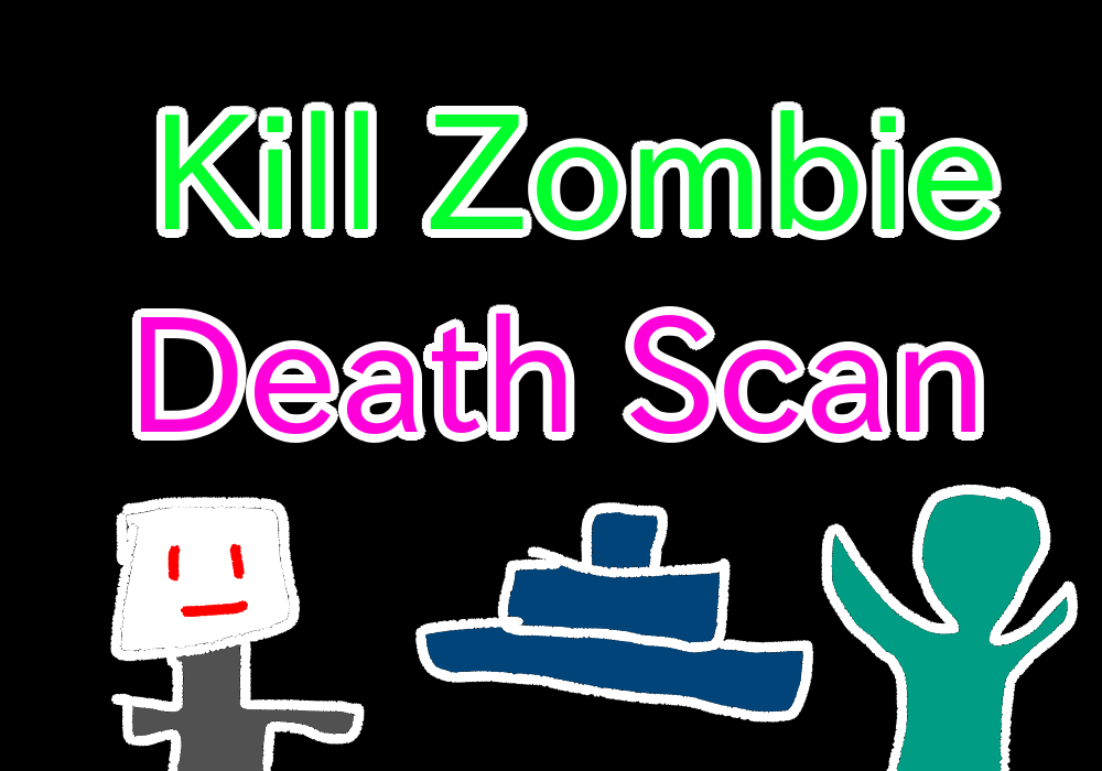 Kill Zombie: Death Scan by MetalCubeBit