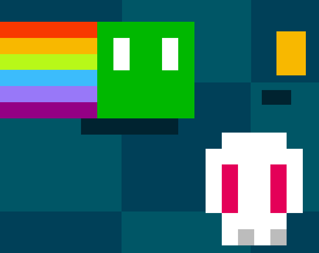 Mr Blobbo by RoboRaccoon for LOWREZJAM 2019 - itch.io