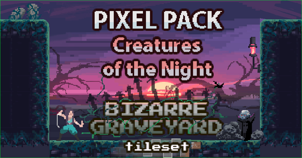 Tileset Graveyard Ground - Update! - Tileset #1 - Bizarre Graveyard v1 ...