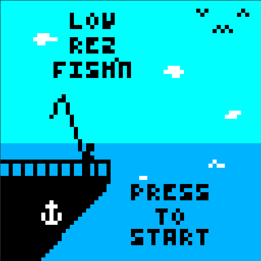 Low Rez Fish'n by Arcade Badgers