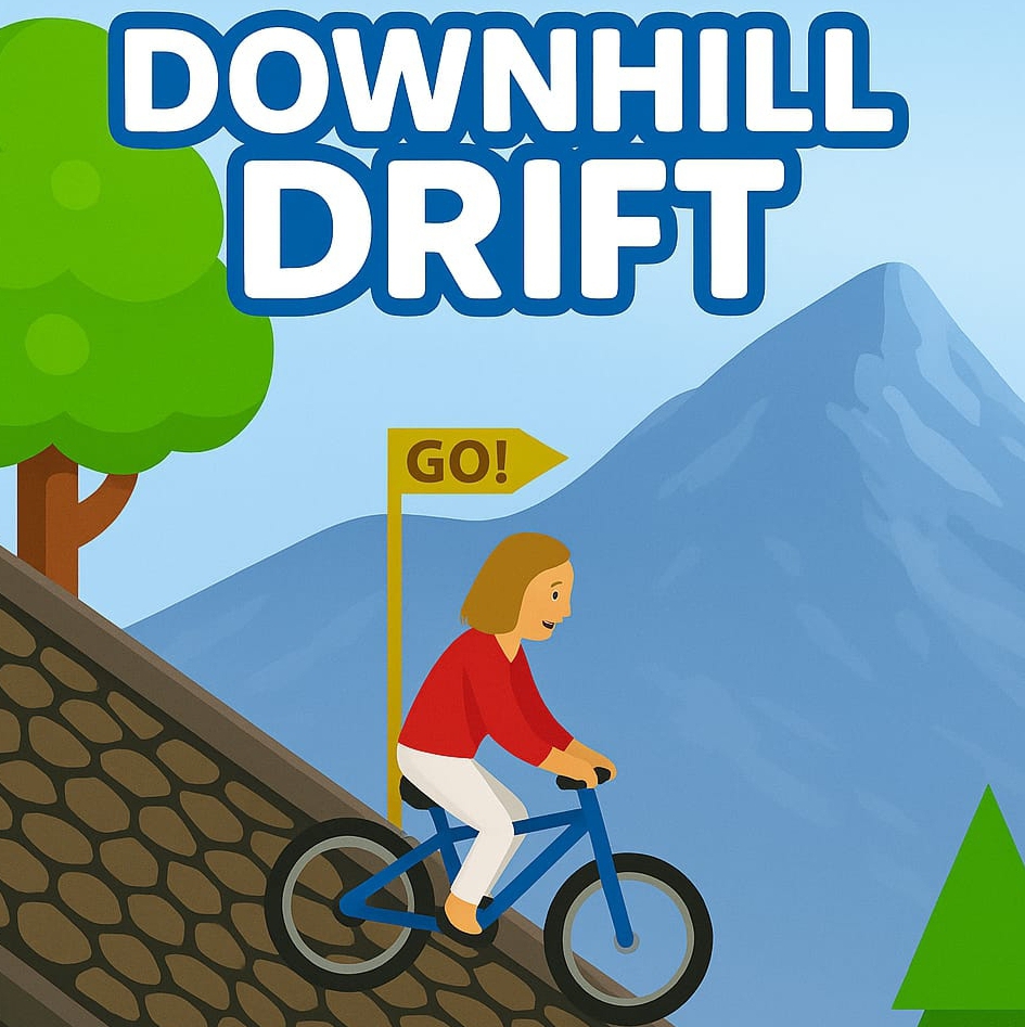 Downhill Drift by Kg gamess for GDevelop BIG Game Jam #8 - itch.io