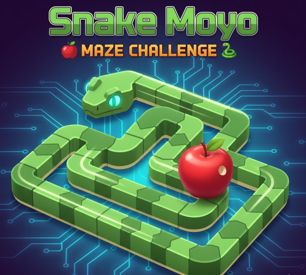 Snake Moyo: Maze Challenge 🍎 🐍 by Alfarizi