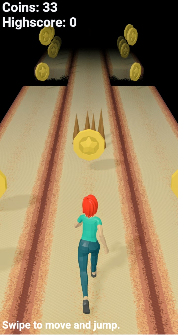 3d Lane Runner by Sobia786