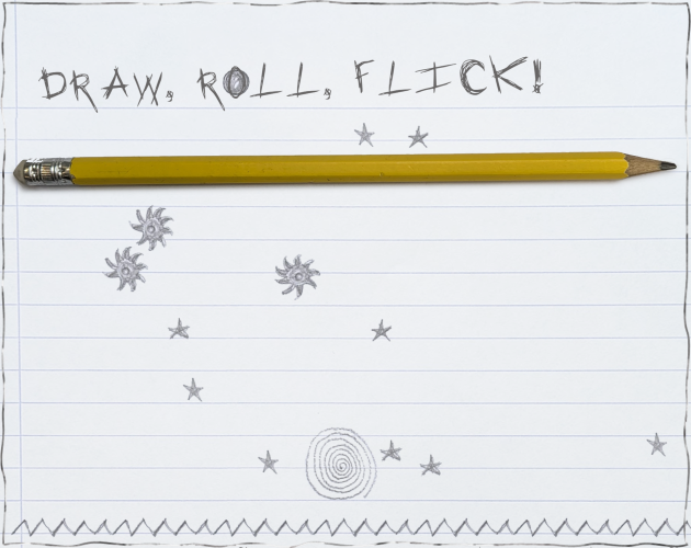 Draw, Roll, Flick by GeekyNicki