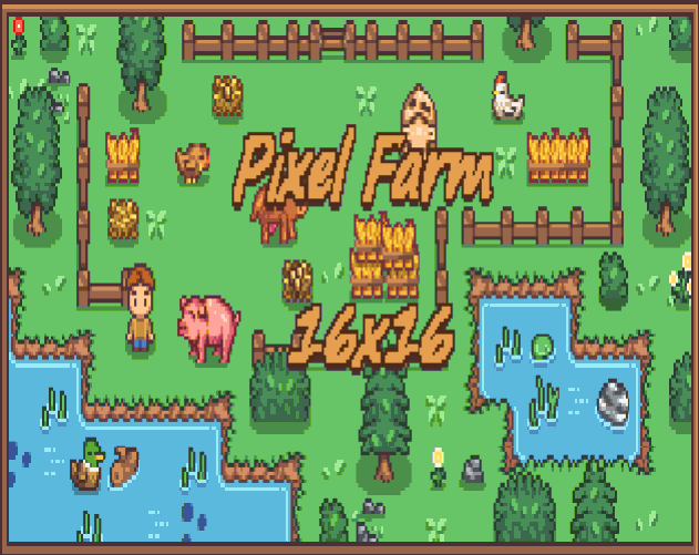🧩 Updated Interface Expansion - Pixel Farm Starter Pack – 16x16 Assets ...