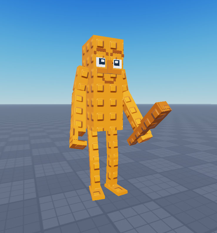 Roblox Brainrot Tung Tung Sahur Model by PixelSkeys
